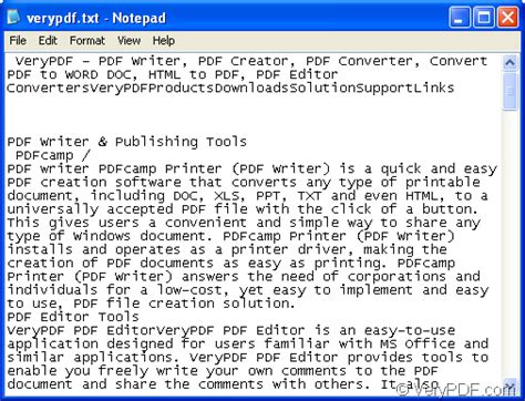 How To Convert Url To Txt File Verypdf Knowledge Base