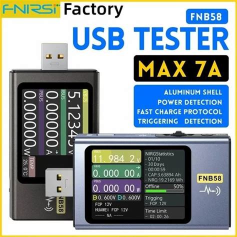 FNIRSI USB Fast Charge Tester FNB Voltage And Current Detection Meter At Piece