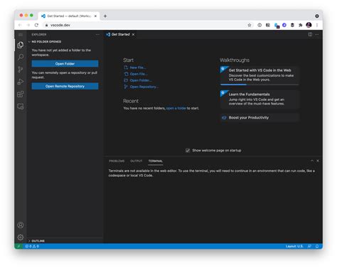 The Many Faces Of Vs Code In The Browser Yes Web Designs