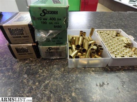 Armslist For Sale 10mm Reloading Supplies