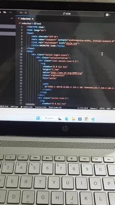 With The Help Of Html And Css To Make Some Attractive Icons Of Social Media Aftab Ansari