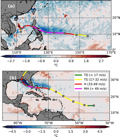 A Track Of The Most Intense Tc Produced In The High‐resolution E3sm Download Scientific