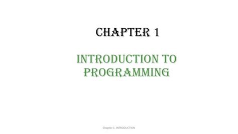 Introduction To Python Programming Language Pdf
