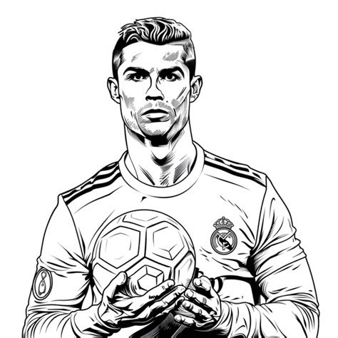 Best 12 Cristiano Ronaldo Coloring Pages Lesson Tutor Artofit