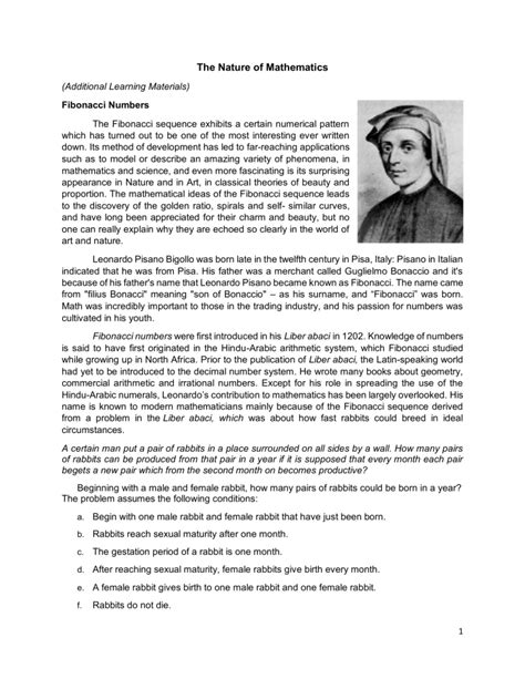 Fibonacci Numbers And Golden Ratio Nature And Art