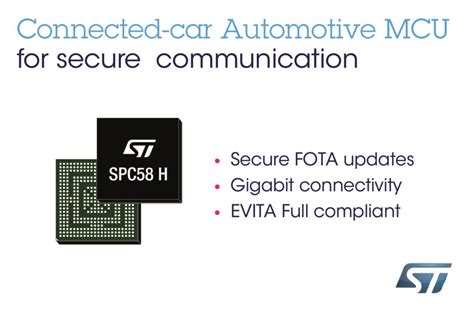 Spc58 H Line Connected Car Automotive Mcu Enables Secure Updates