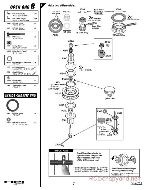 Hpi Manual Rs4 Mini Pro • Rcscrapyard Radio Controlled Model Archive