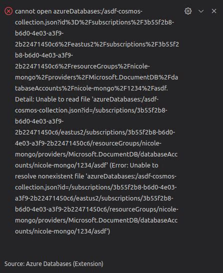 An Error Occurs After Creating A Document For A Mongosql Account · Issue 1985 · Microsoft