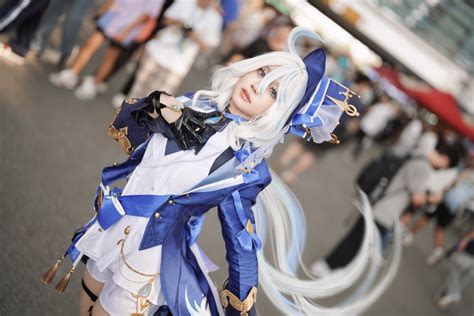 芙宁娜cos场照 原神社区 米游社