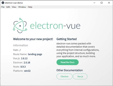 Electron Vue的安装与运行 走看看