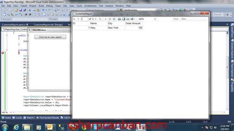 [wpf] Hướng Dẫn Tạo Report Rdlc Trong Wpf C Căn Bản