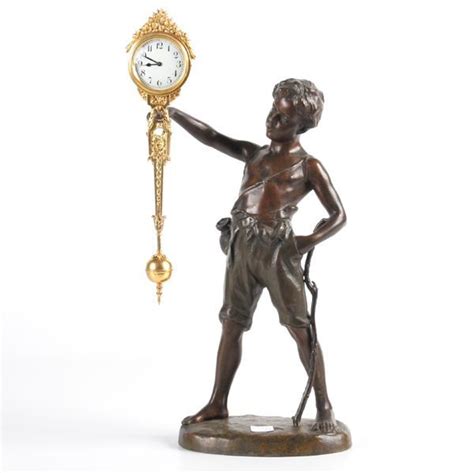 Onyx French Girl Swing Pendulum Clock Price Guide