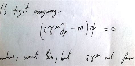 Dirac Equation Asymptotia