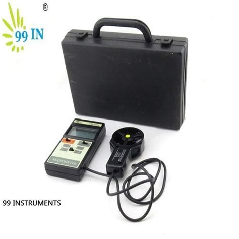 Black Lcd Lutron Digital Anemometer For Air Velocity Model Name Number Am 4201 At ₹ 7000