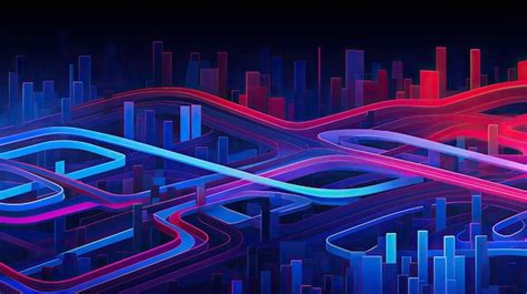 Premium Photo Intelligent Route Optimization Algorithms Solid Color Background