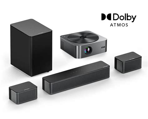 Ultimea Dolby Atmos Home Theater System 51 Surround Sound With 4k