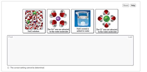 Solved When Sodium Chloride NaCl Is Added To Water It Chegg Com
