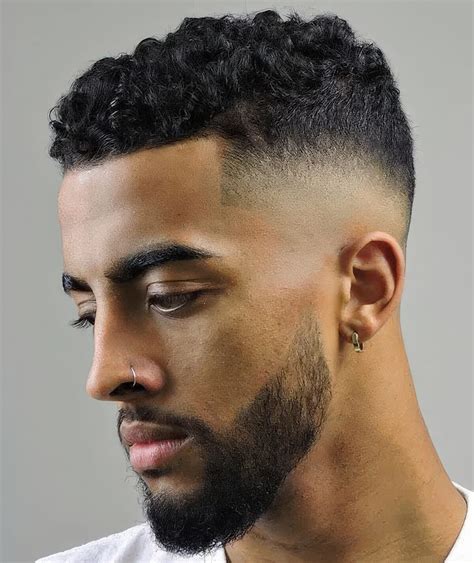 25 Edgy Curly Fade Haircuts For Men Styleoholic