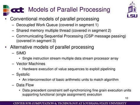 Ppt High Performance Computing Concepts Methods And Means High
