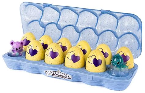 Hatchimals Colleggtibles Season 3 Mystery 12 Pack Dozen Light Blue Egg