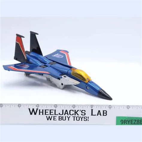 Thundercracker 1984 Vintage Hasbro G1 Transformers F 15 Fighter Action Figure Wheeljacks Lab