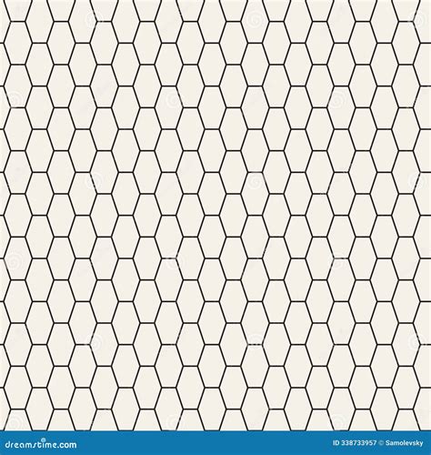 Vector Seamless Pattern Repeating Geometric Elements Stylish Background Design Stock Vector
