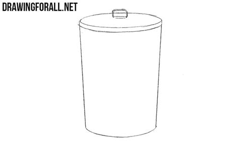How To Draw A Trash Can Drawingforall Net