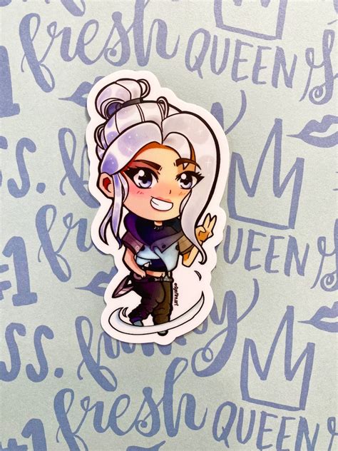 Chibi Jett Valorant Etsy