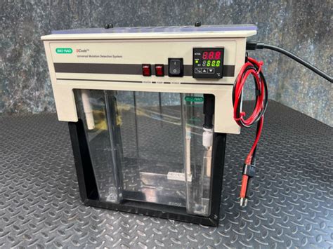 Bio Rad Electrophoresis Dcode Universal Mutation Detection System Bio Rad Dcode