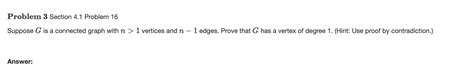 Solved Problem Section Problem Suppose G Is A Chegg