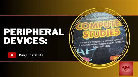 peripheral devices in computer categories of peripheral devices
