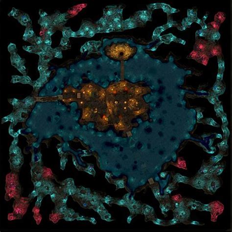 Underdark Cavern Island Mega Map Pack Roll20 Marketplace Digital