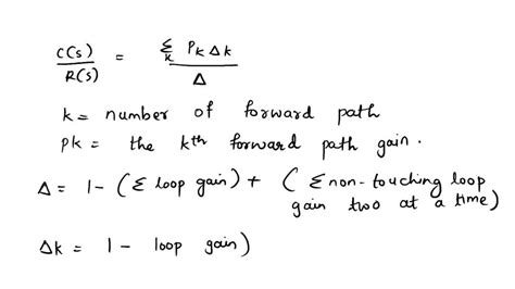 Solved Use Masons Gain Formula To Obtain The Overall Transfer