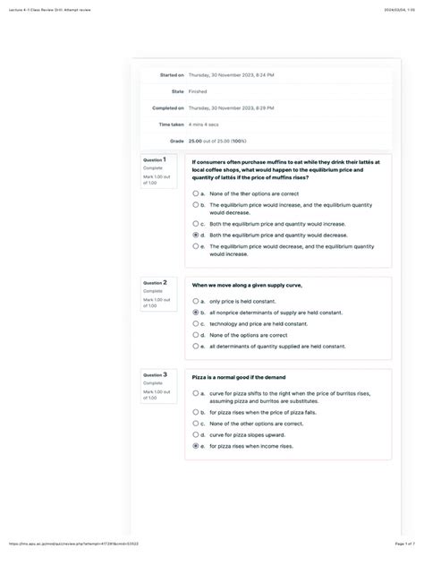 lecture 4 1 class review drill attempt review pdf
