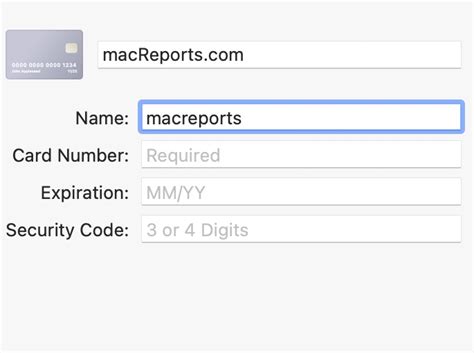 How To Add Edit Or Remove Autofill Credit Card Information In Safari • Macreports