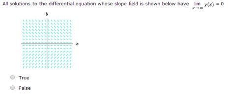 Solved All Solutions To The Differential Equation Whose