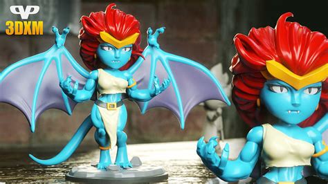 Demona Chibi Stl For 3d Printing 3dxm Chibistl 3d Model 3d Printable