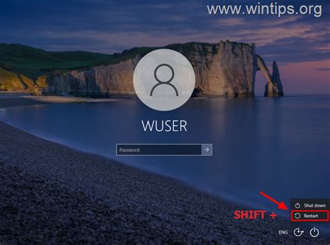 How To Boot In Windows Recovery Environment WinRE On Windows WinTips Org