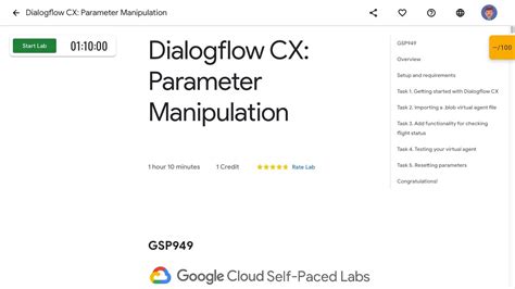 Dialogflow Cx Parameter Manipulation Gsp Youtube