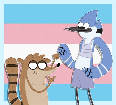 Regular Show Rigby And Margaret