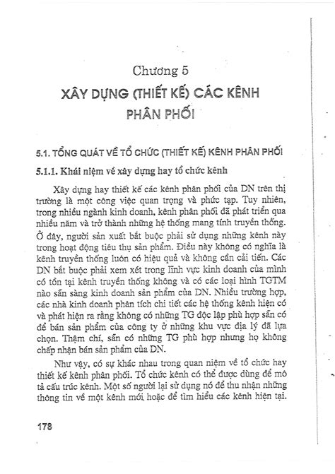 Quản trị kênh phân phối P quản trị kinh doanh Studocu