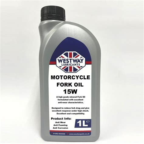 Fork Oil 15W Mineral Suspension - Shock Oil – Westway Oils