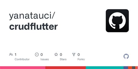 Github Yanataucicrudflutter