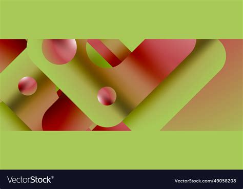 Simple Geometric Forms Dynamic Geometric Vector Image