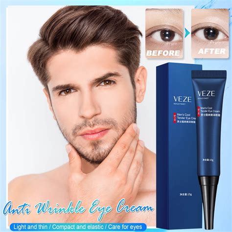 Fiudx Crema Para Ojos Para Hombre Reafirmante Y Eliminador De Ojeras