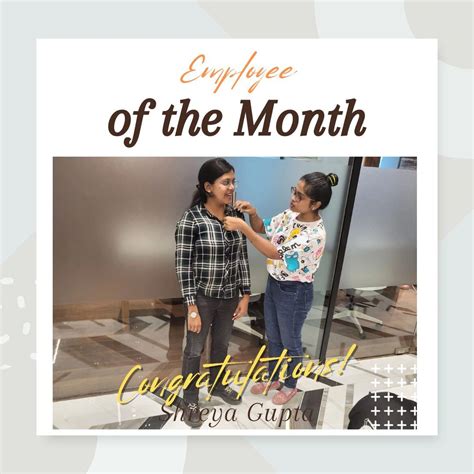 Shreya Gupta On Linkedin Employeeofthemonth Grateful Teamwork Growth