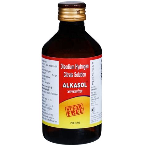 Alkasol Oral Solution Sugar Free View Usage Side Effects Price And