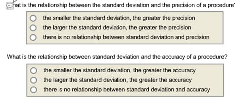 What Is The Relationship Between The Standard
