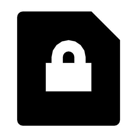 File Lock Vector SVG Icon SVG Repo