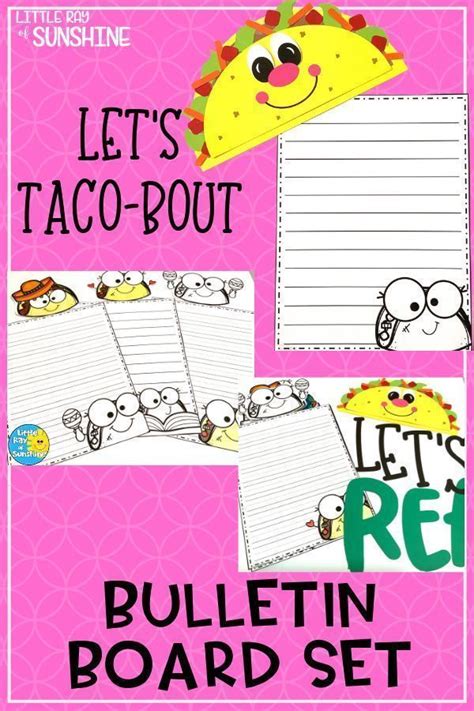 Taco Bulletin Board Set